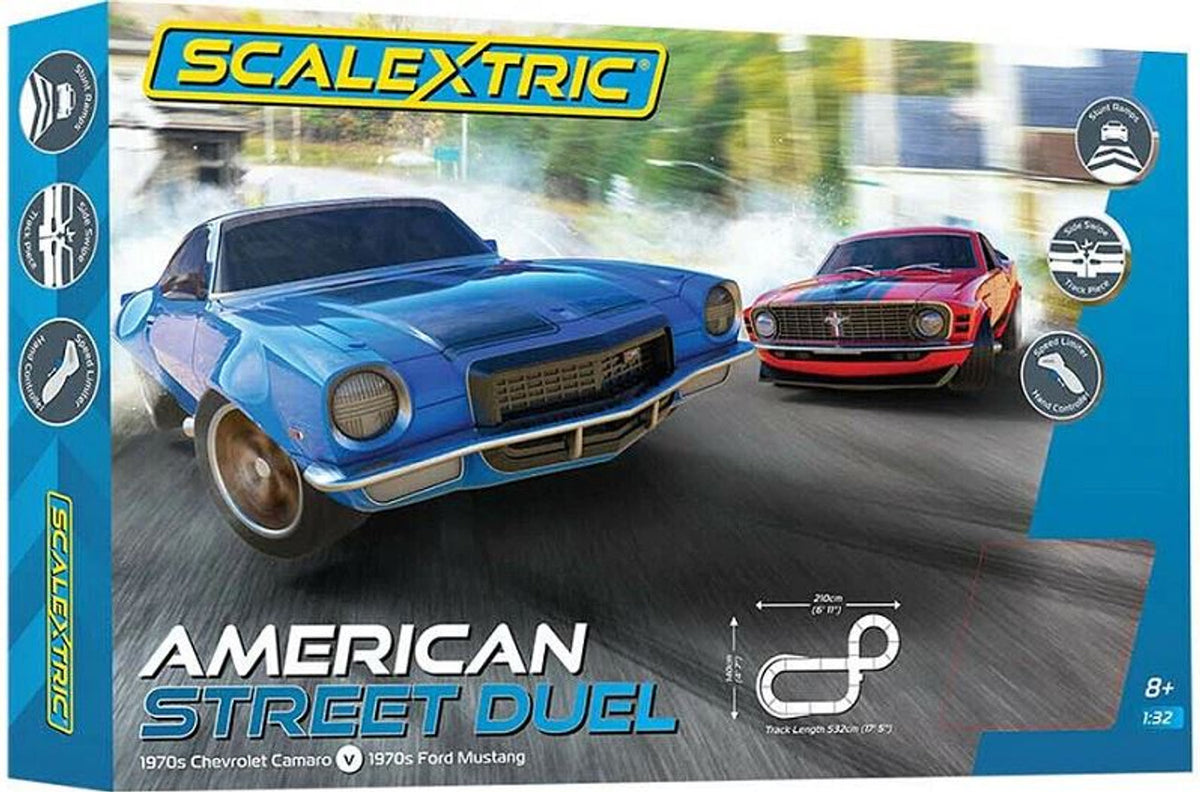 Scalextric C1429 American Street Duel – Totara Hobbies Limited